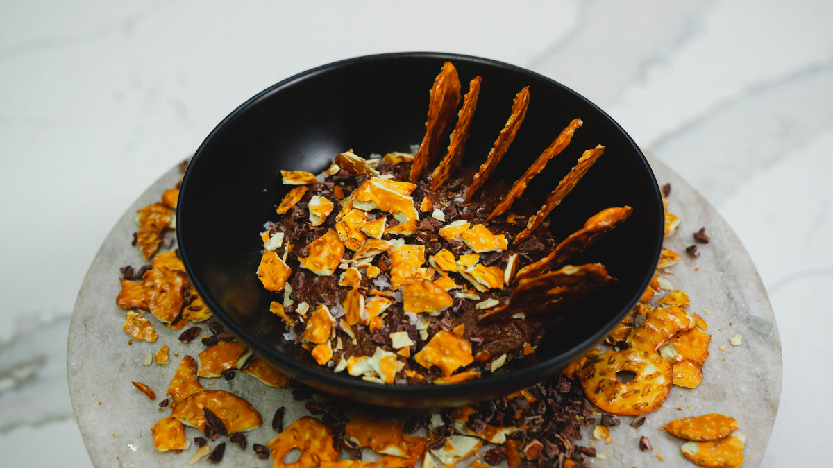 Chocolate Sea Salt Pretzel Sludge Bowl – Bare Performance Nutrition
