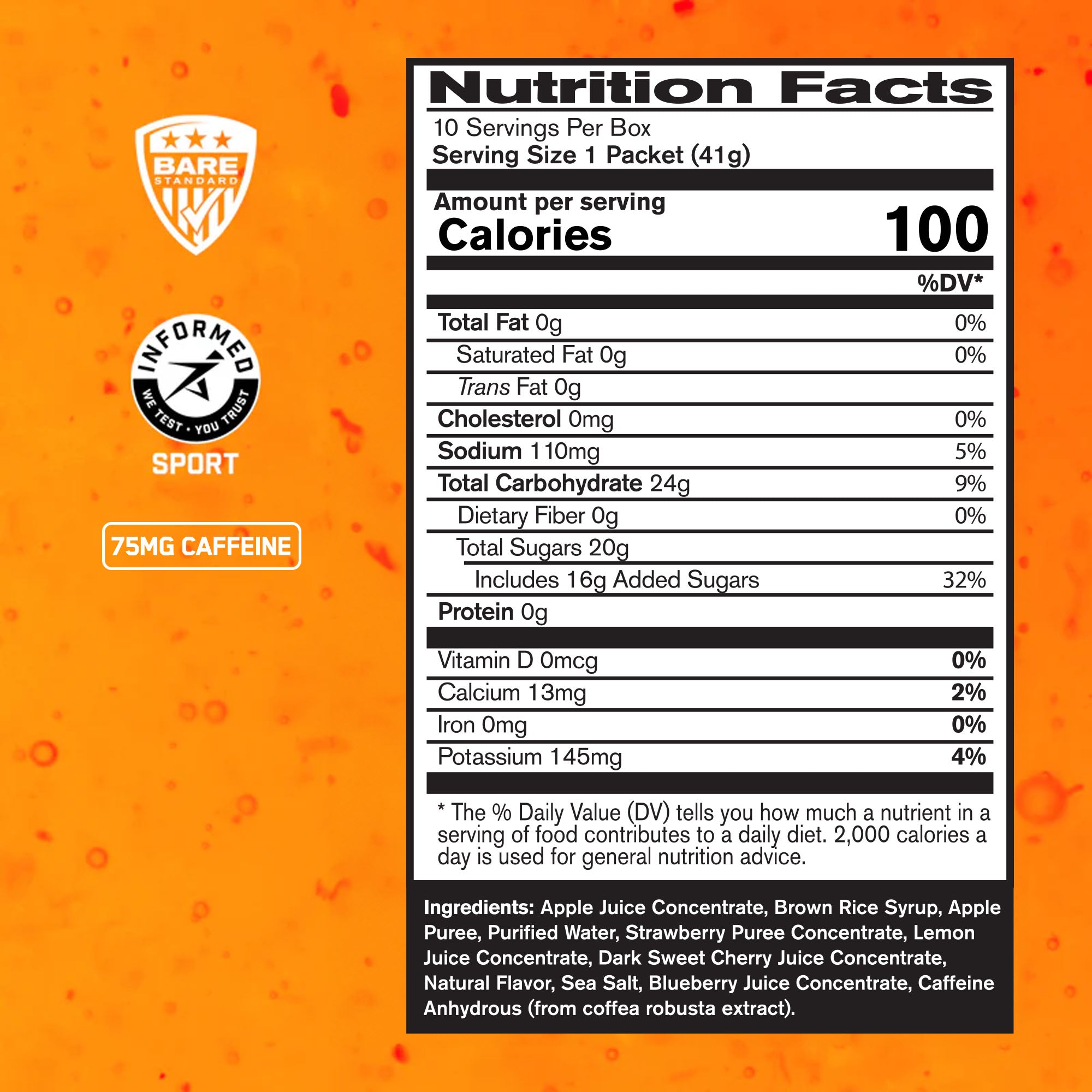 Go Gel / Endurance Gel – Bare Performance Nutrition