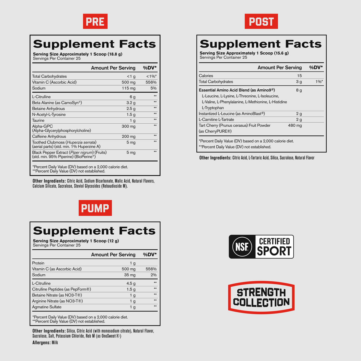Strength Collection – Bare Performance Nutrition