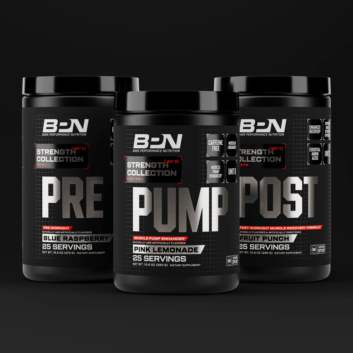 Strength Collection – Bare Performance Nutrition