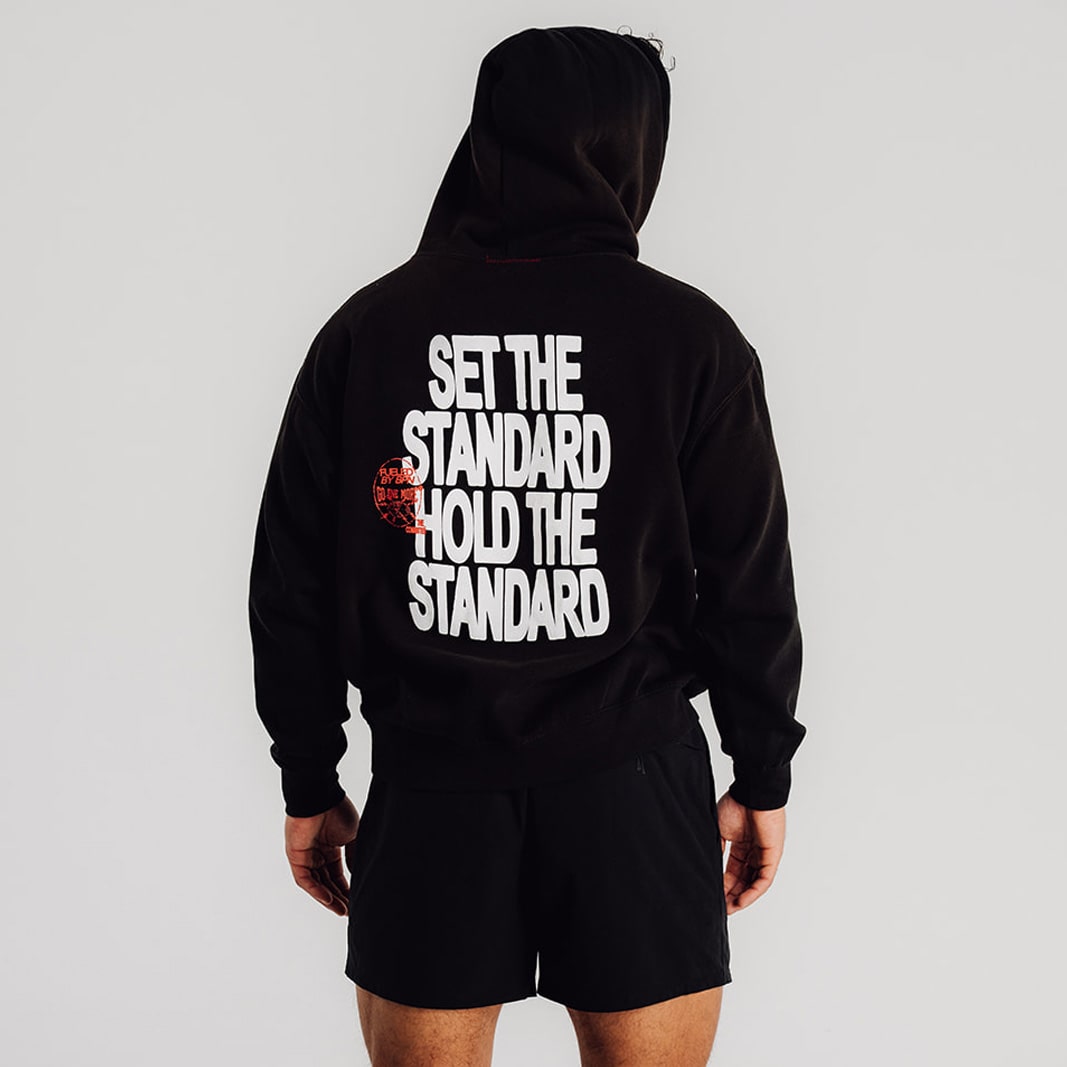 Set The Standard Hoodie – Bare Performance Nutrition