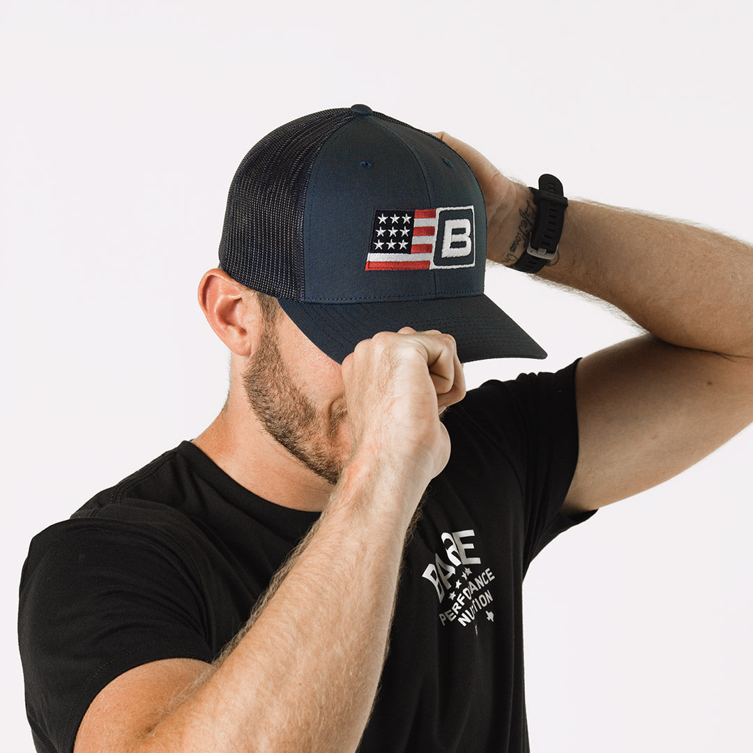 Snapback Hat / USA Navy – Bare Performance Nutrition