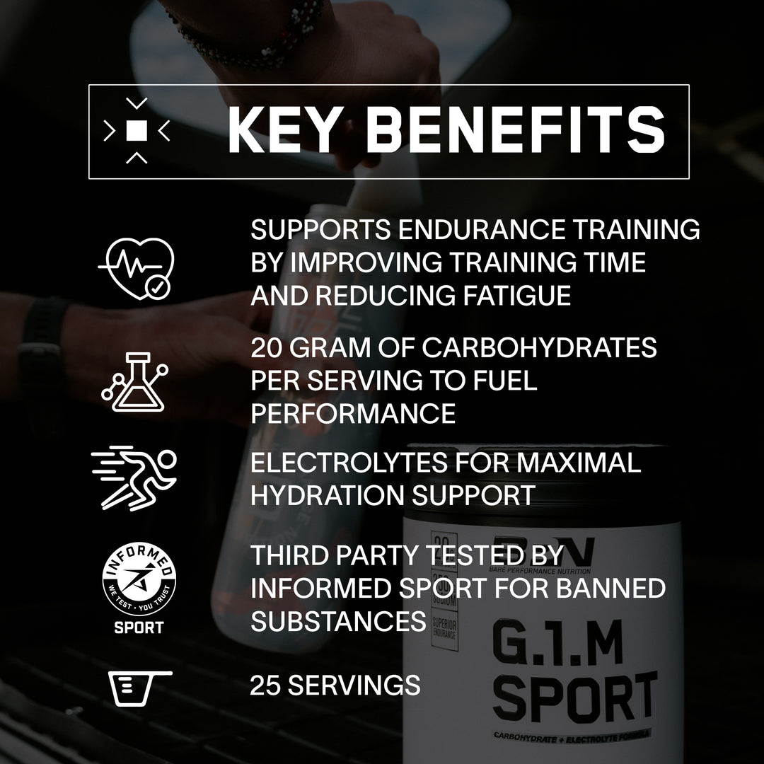 G.1.M Sport - Endurance & Electrolytes | Bare Performance Nutrition